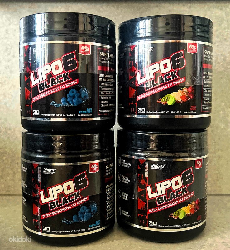 Rasvapõletaja Nutrex Lipo-6 Black UC Powder - Narva, Sporditoidud – okidoki
