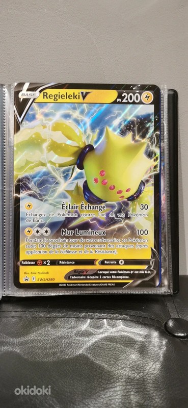 Pokemoni kaart Regileki V (oversized model) - Tallinn, Lauamängud – okidoki
