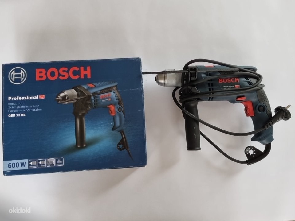 Дрель Bosch GSB 13 RE - Tallinn - Ремонт и строительство, Инструменты ...