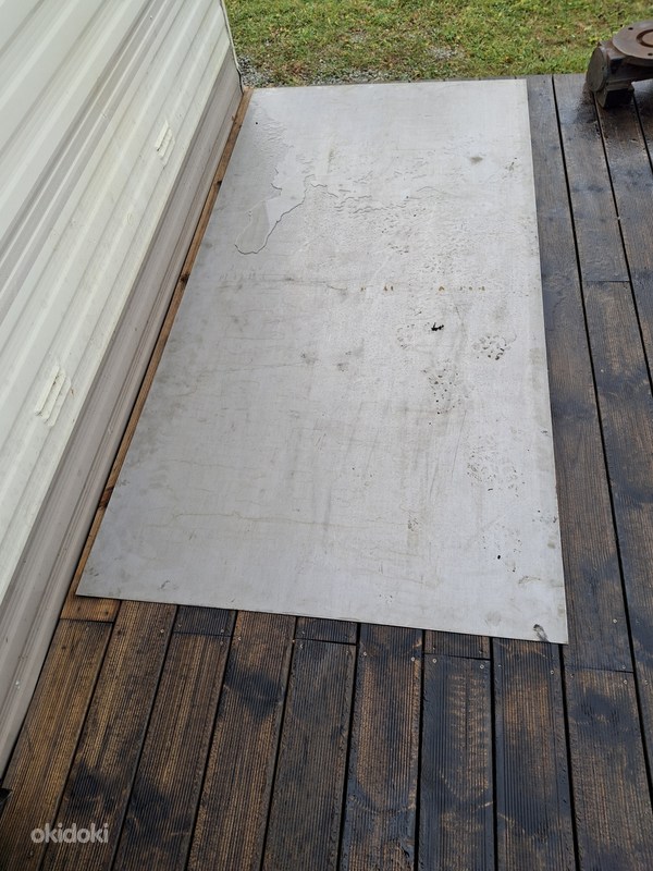 Roostevaba metall 2 meetrit × 1 meeter × 2.5 mm - Tallinn ...