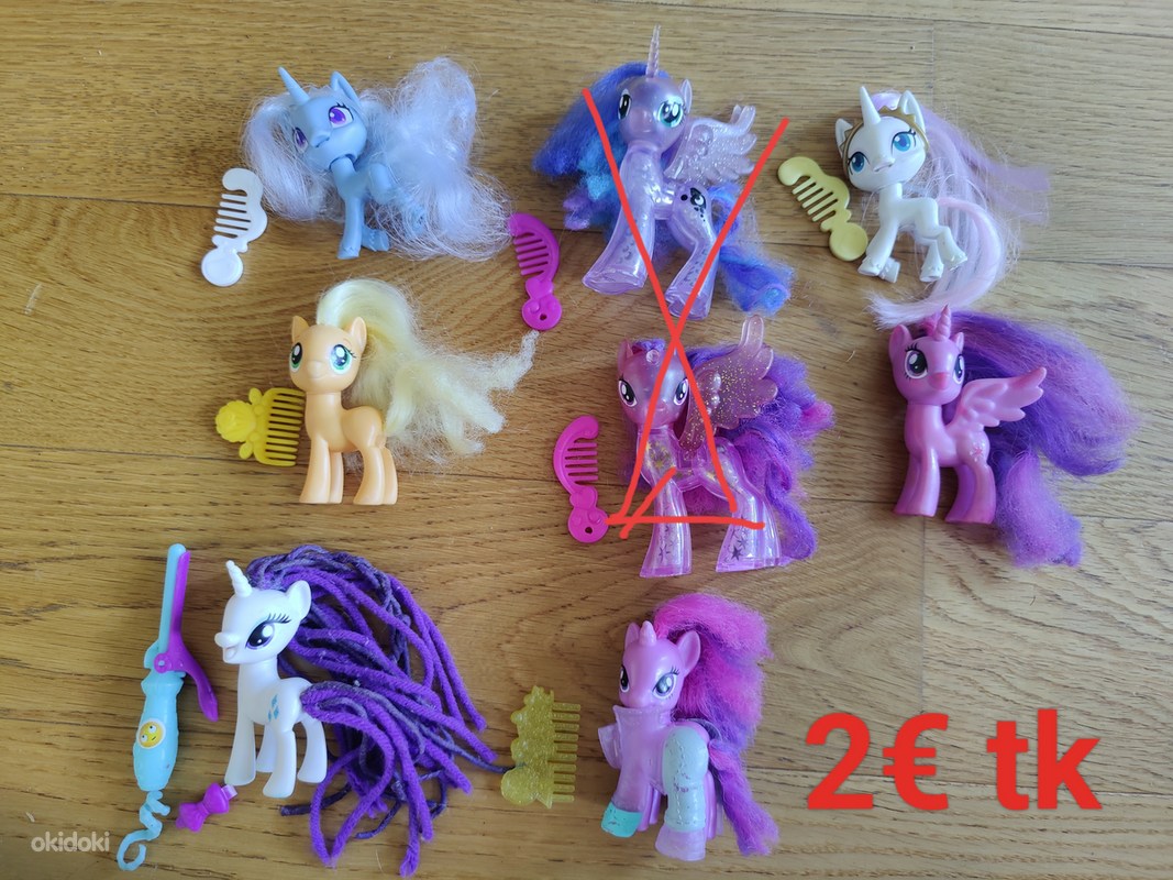 Mul little pony. Моя милая пони - Tallinn, Пластиковые – okidoki