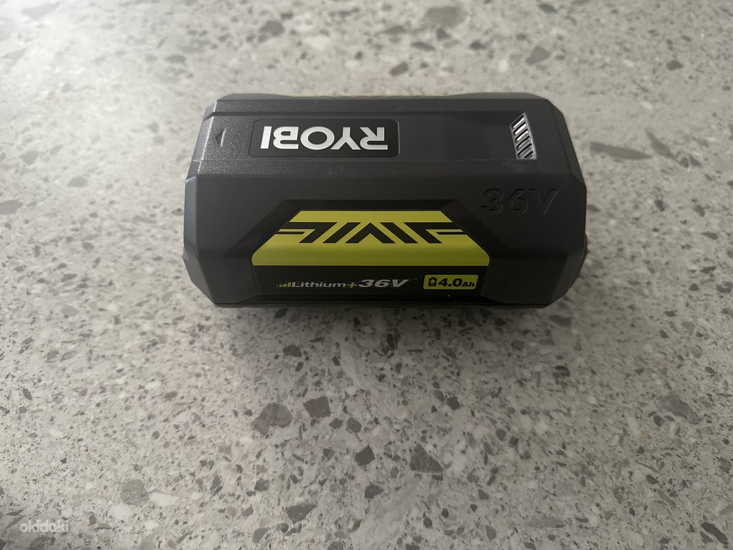 Ryobi 36v aku ja laadija. - Liikva, Harku vald, Harjumaa, Tööriistad – okidoki