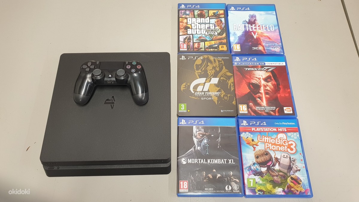 Sony Playstation 4 Slim (PS4 Slim) 1 TB - Pärnu, Konsoolid – okidoki