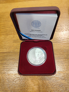 15 euro hõbe munt Friedrich Karl Akel - Tallinn, Mündid, Euroopa – okidoki