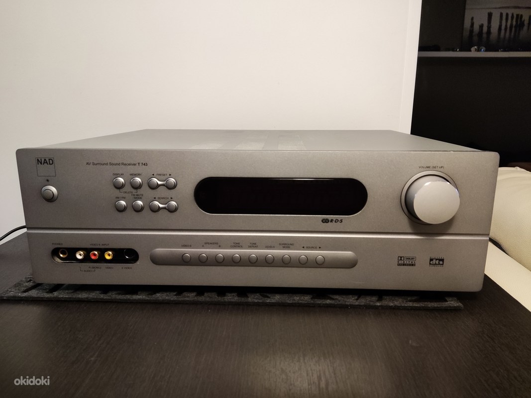 NAD T743 AV Ressiiver/võimendi/DAC 5.2 - Tallinn, Ressiiverid – okidoki