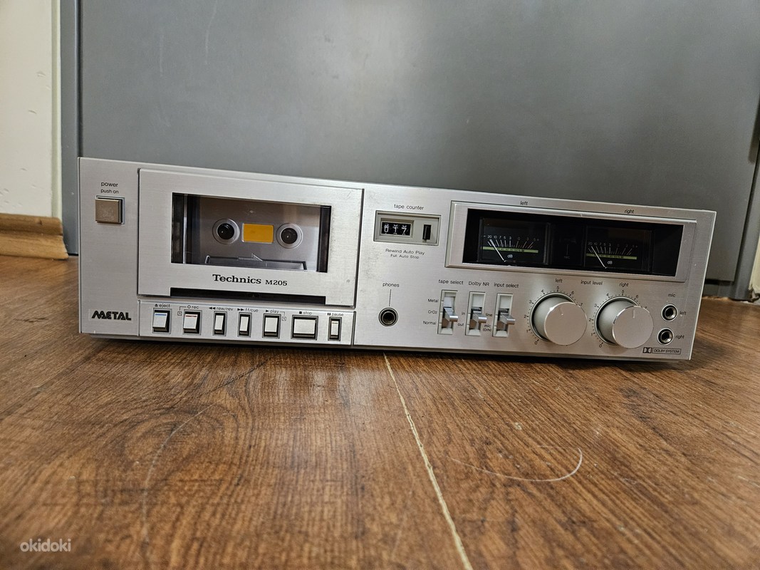 Technics RS-M205 Metal Tape Compatible Stereo Cassette Deck - Tallinn ...