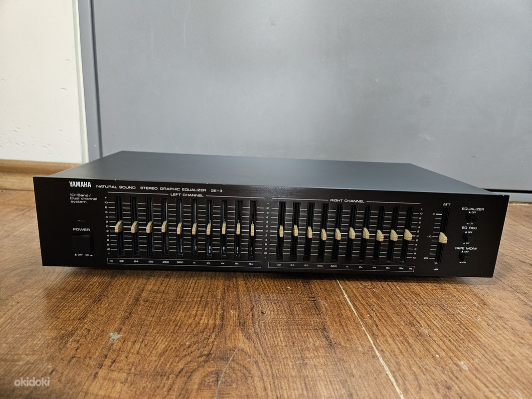 Yamaha GE-3 Stereo Graphic Equalizer - Tallinn, Ekvalaiserid – okidoki