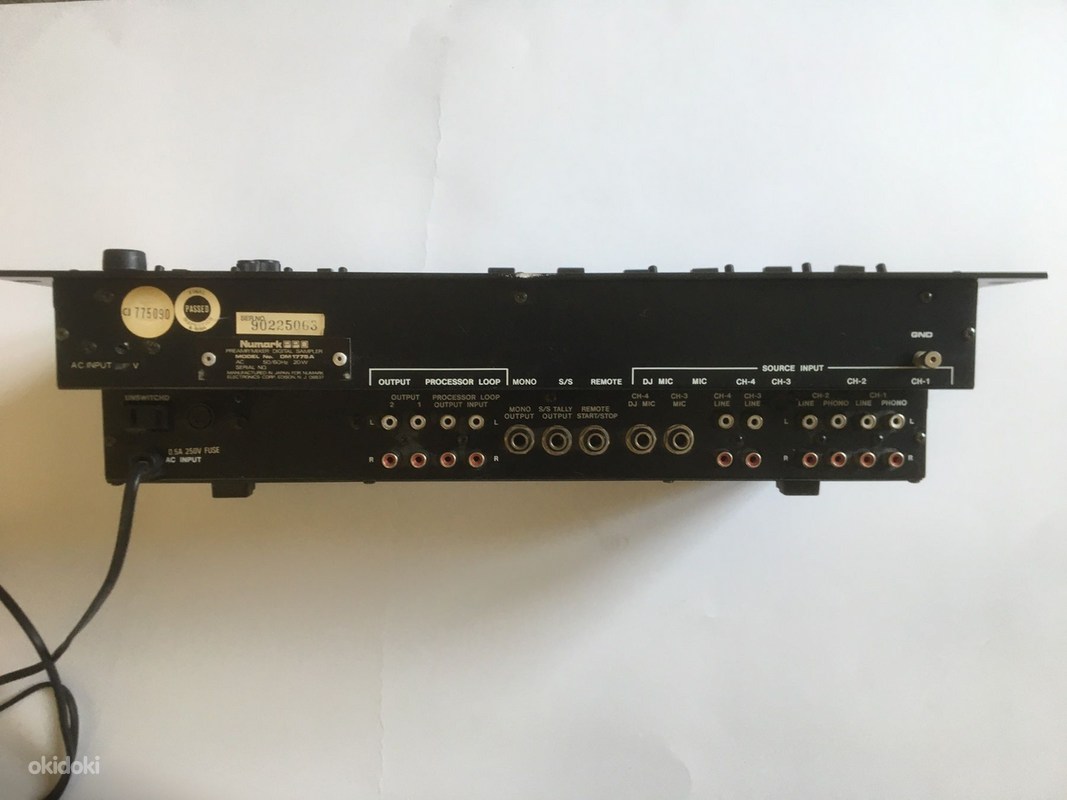Numark PPD DM 1775A Preamp/Mixer DIgital Sampler - Tallinn ...