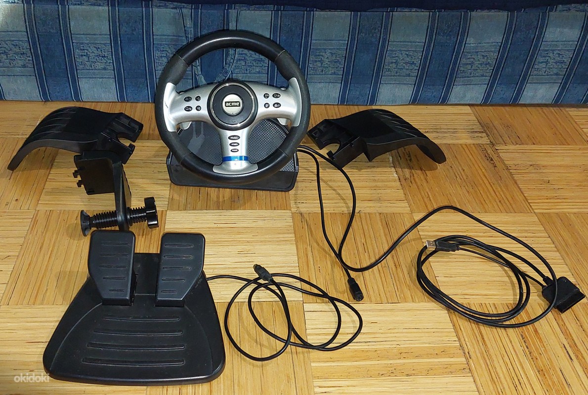 Игровой Руль ACME Extreme Rally 2in1 PC/PS2 wheel - Tallinn, Джойстики ...