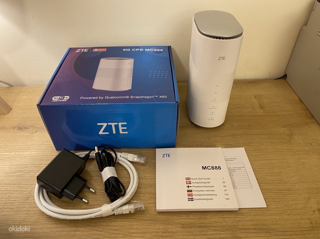 5G ruuter ZTE CPE MC888 - Tallinn, Ruuterid – okidoki