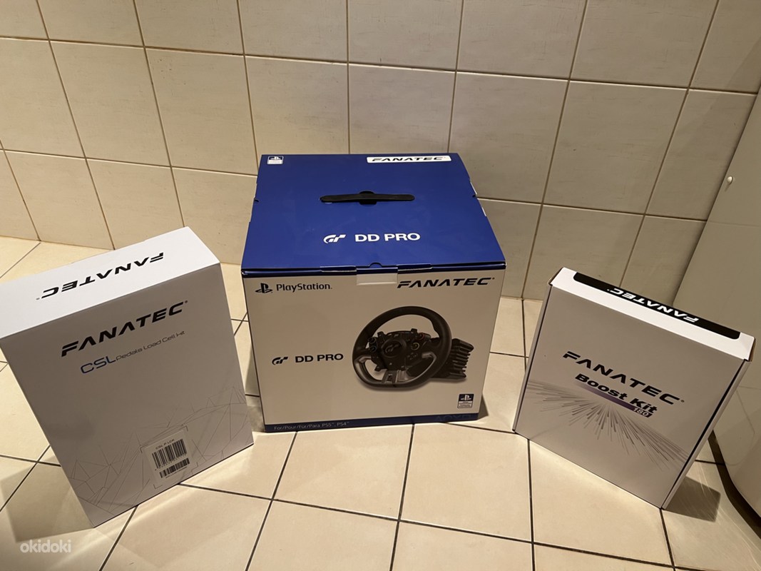 Fanatec DD Pro + SimXPro Cockpit + Boost Kit + Load Cell - Tallinn ...