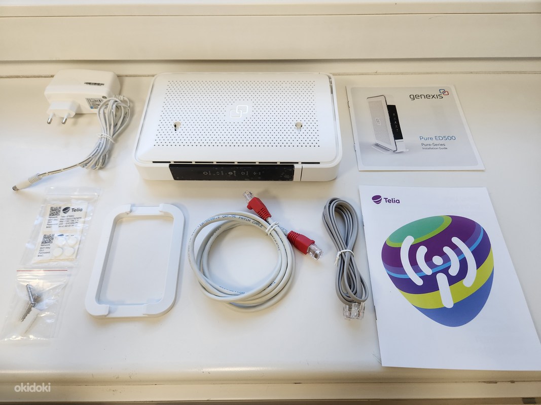 Telia WIFI ruuter Genexis ED500 (2,4GHz; 5GHz) - Laagri, Saue vald ...