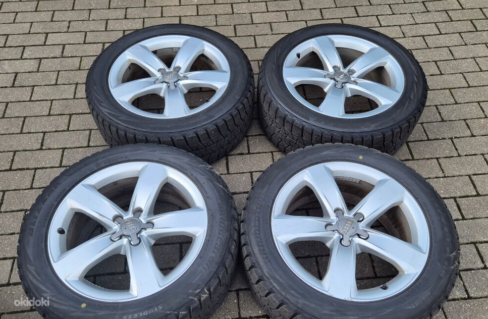 Audi veljed 18 tolli + rehvid Bridgestone Blizzak 245/50R18 - Laagri ...
