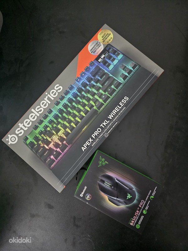 Razer Basilik v3 pro Steelseries Apex TLK Wireless - Tallinn ...