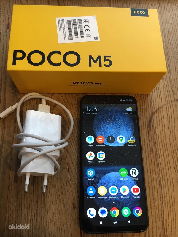 Xiaomi Poco M5 Black 128gb. Nagu uus - Tallinn, Mobiiltelefonid – okidoki