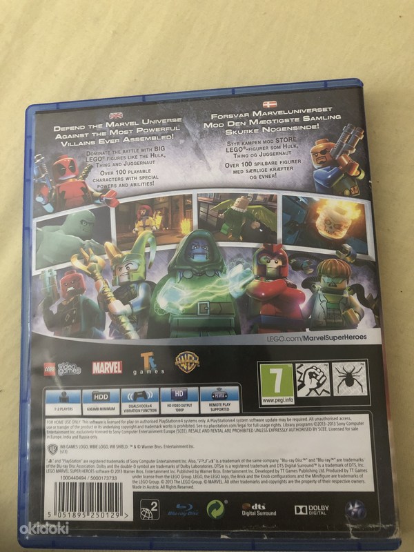 Марвел супер герои ps4 - Tallinn - Игры, игровые приставки, консоли ...
