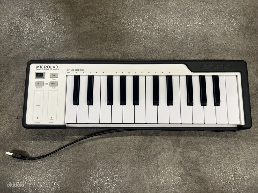 Arturia MicroLab USB MIDI keyboard - Tartu, Klaverid, klahvpillid – okidoki