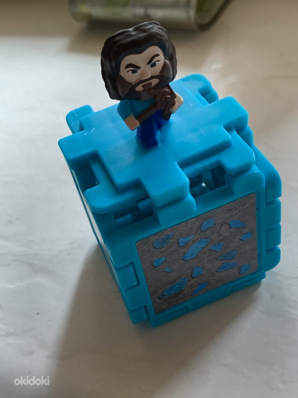 Minecraft Steve – Diamond Block Figure (McDonald’s, Rare) - Tallinn ...