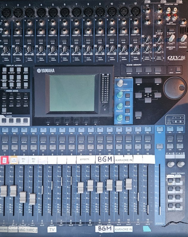 Yamaha DIGITAL MIXING CONSOLE YAMAHA 01V96VCM DIGI - Tallinn ...